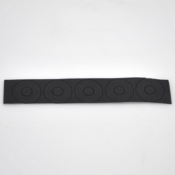 18650 Button Top Battery Terminal Insulators - 5pcs - Matte Black ...