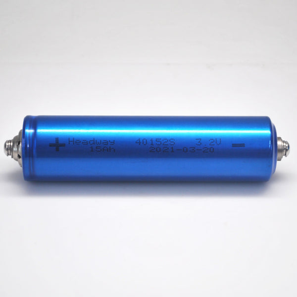 Headway LiFePO4 40152S 15000mAh 45A Battery with screw terminals ...