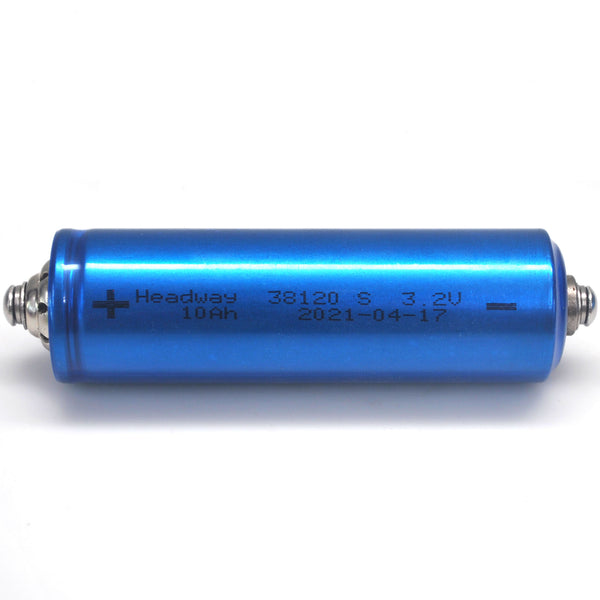 Headway LiFePO4 38120S 10000mAh Battery with screw terminals – Liion ...